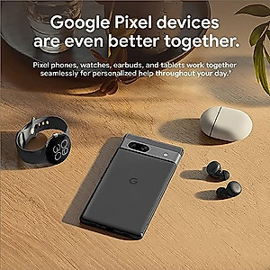 Google Pixel 7a - Unlocked Android Cell Phone - Smartphone with Wide Angle Lens and 24-Hour Battery - 128 GB -  Sea