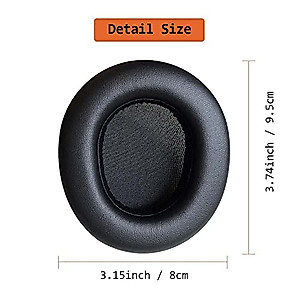 MQDITH Replacement Ear Pads Compatible with SteelSeries Arctis Nova Pro Wired Headset