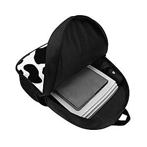 jarenap Dog Bone,Backpack for School Classic,Dog Bone Seamless Animals Pattern,Water Resistant Casual Everyday Bookbag with Carry Handles for Travel,Purple White,S(13in)