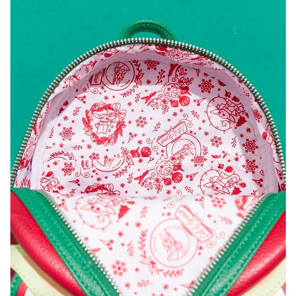 Loungefly Star Wars Santa Grogu Mini-Backpack - Entertainment Earth Exclusive