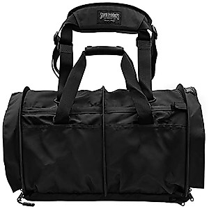Sturdibag Extra Large Pet Carrier Flexible Height Pet Tote, Black,Size XL { 20"L x 16"H x 12"W}