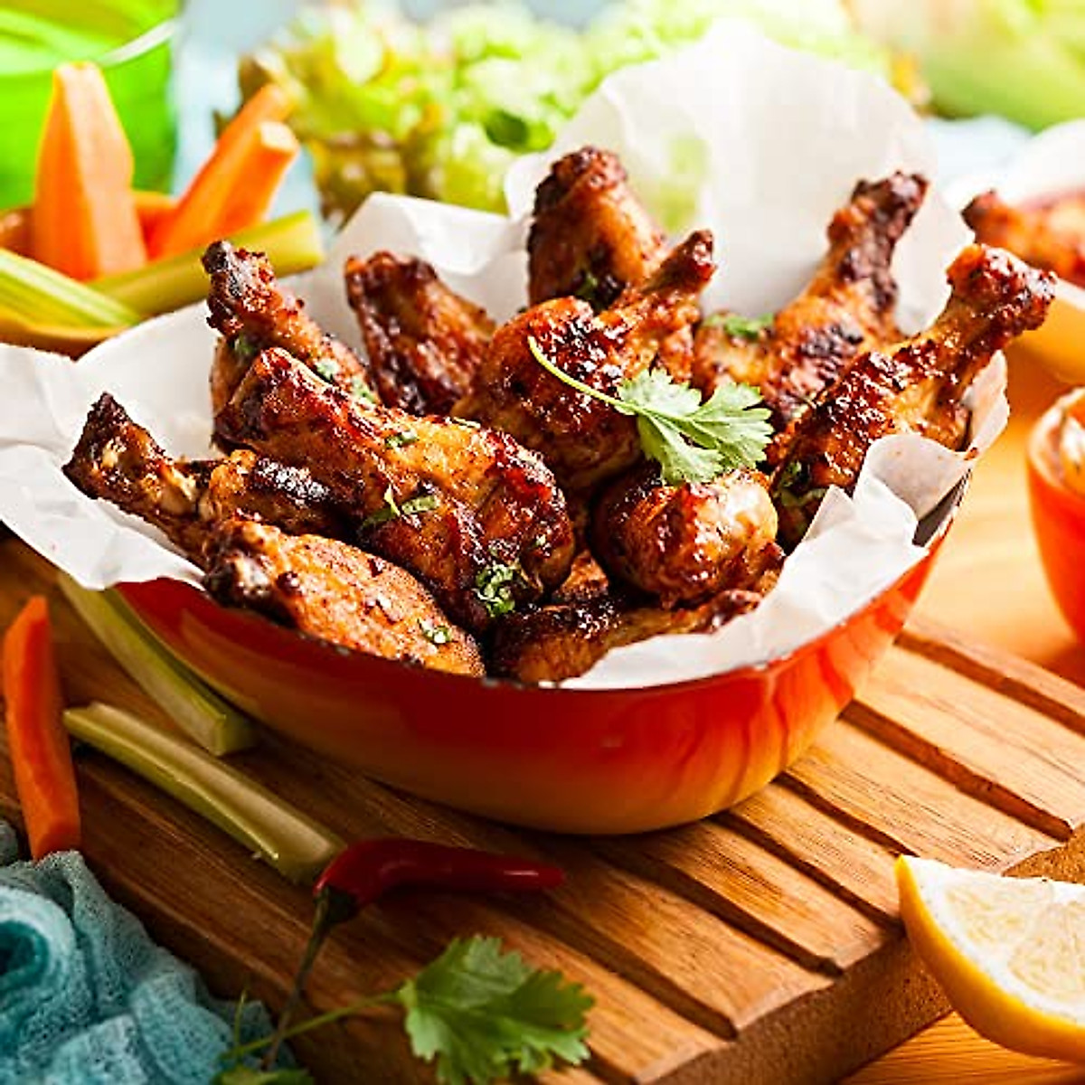 Electric Deep Fryer- 3 Fry Baskets, 1 Large and 2 Small for Dual Use- At Home Stainless Steel Hot Oil Cooker by Classic Cuisine (4 Liter)