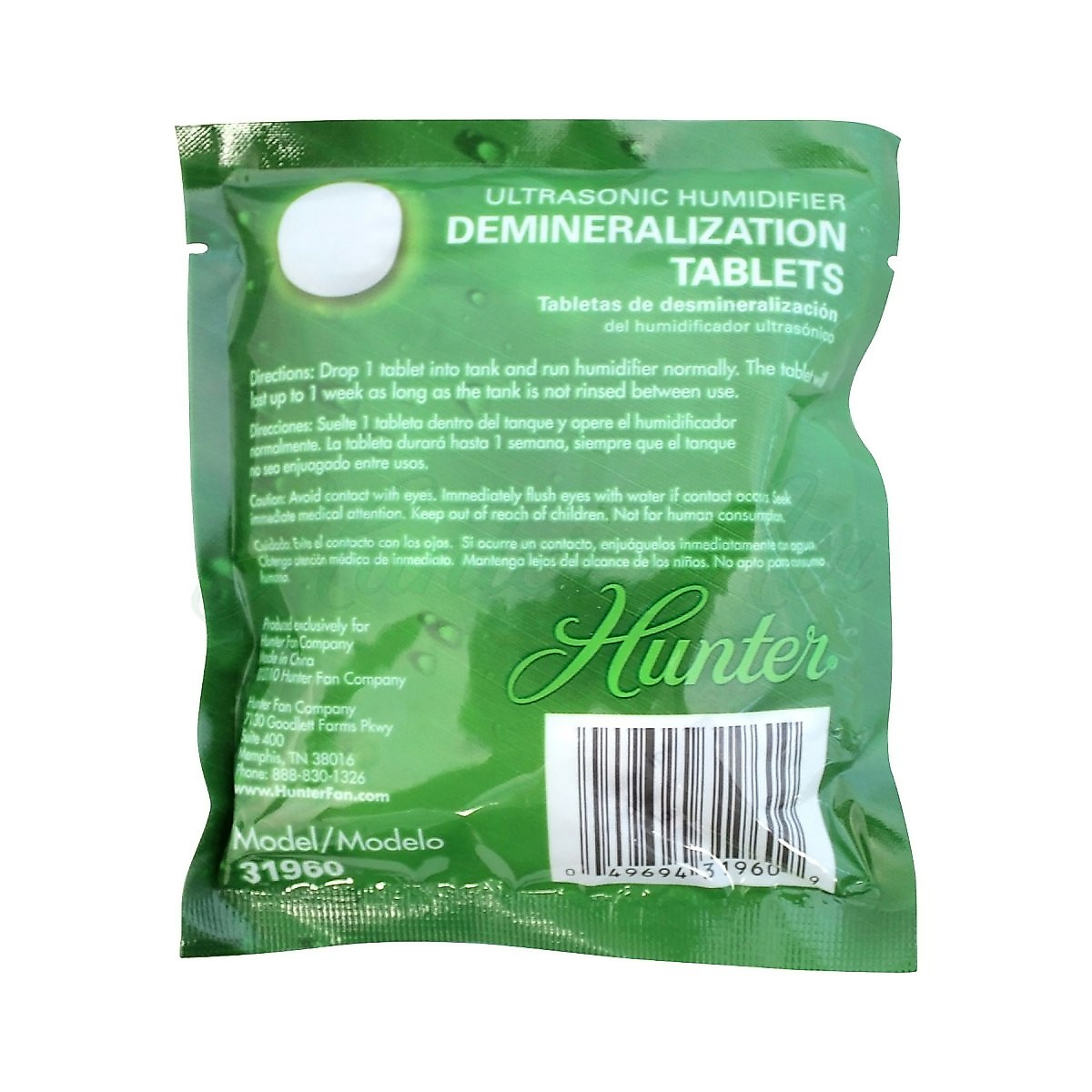 Hunter 31960 Demineralization Tablet for 31004 Humidifier , White