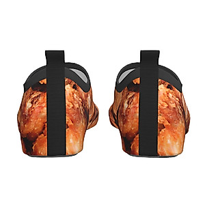 Beer and Fried Chicken Legs Water Shoes for Men Women Aqua Socks Barefoot Quick-Dry Beach Swimming Shoes for Yoga Pool Exercise Swim Surf