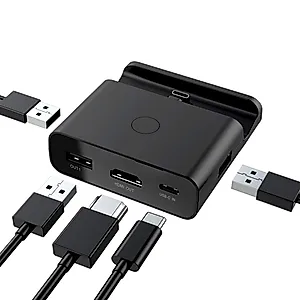 SHYPT Host Fast Charging, Projection Screen Base Bracket, TV Mobile Phone Video Converter, Mini Heat Dissipation and Portable