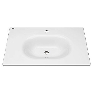 American Standard 1298001.020 Studio S 33 in. Vanity Top Sink – Center Hole, White