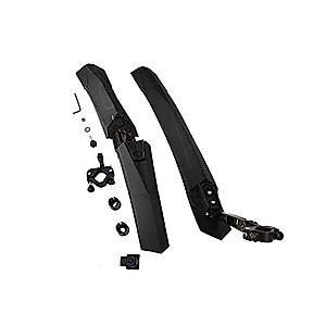 RNAGRET Bike Fender, Bicycle Fender for Bicycle Front/Rear Fenders Bike Fender Bicycle Fenders Cycling Mountain Bike Mud Guards MTB Mudguard 2 Colors Wings for Bike (Color : Red)