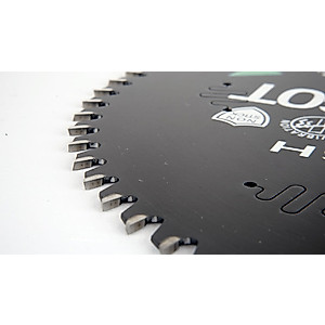 Echo Corner 7-1/4" Ultra Wood Finish Circular Saw Blade Combination ATB+Flat 60-Tooth with 5/8" & Diamond Arbor for Plywood MDF Plastic Veneer Lumber Laminate Acrylic LVP