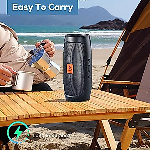 BLUEGALA Walla Sound Bluetooth Speaker Portable Wireless Bluetooth Speaker HD Sound Quality Suitable for Outdoor/Party/Family/Beach Party, Etc.…