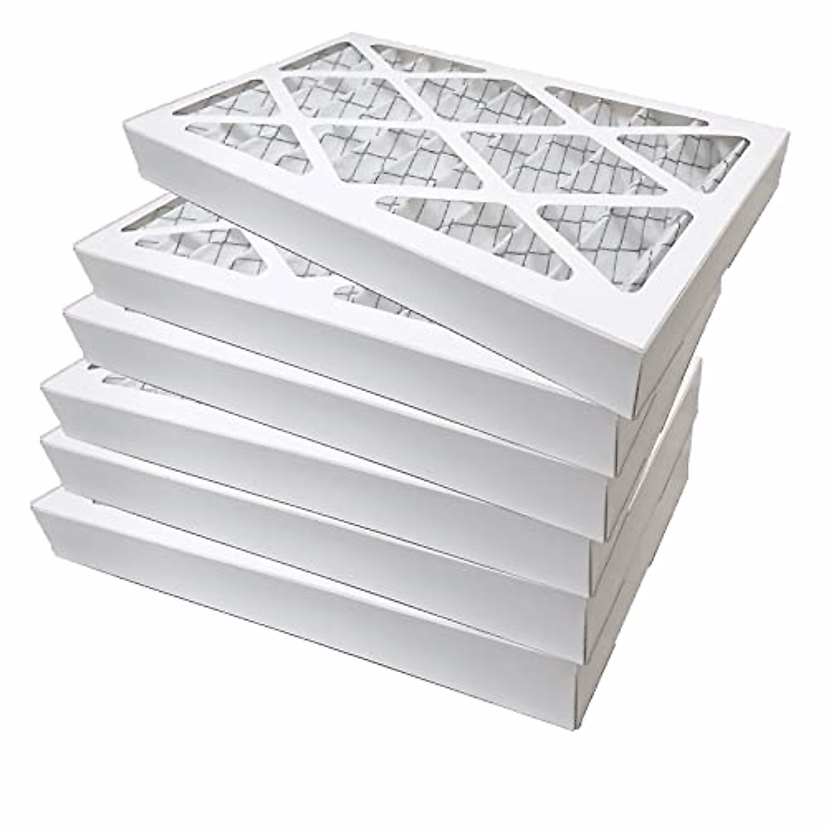 Nispira 5-Micron 3410 Outer Air Filter Replacement Compatible with WEN 3410 / POWERTEC AF4000 / Shop Fox W1830 / Grizzly G0738 Air Filtration System Part 90243-027-2, 6 Packs