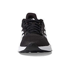 adidas Women's Run Falcon 3.0 Shoe, Black/White/Black, 8