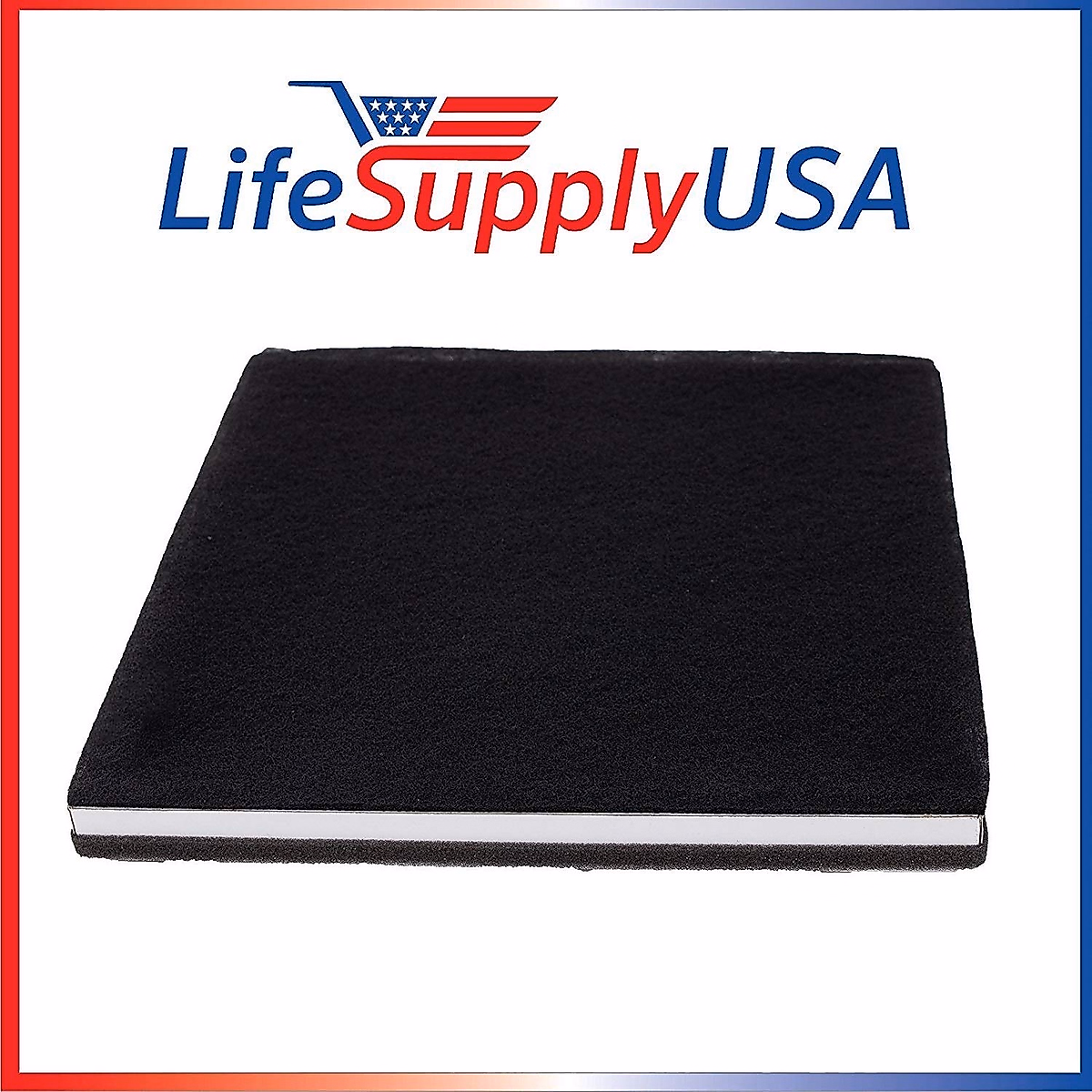 LifeSupplyUSA 3-in-1 HEPA, Carbon, Pre Filter Replacement Compatible with Surround Air MT-8400SF Air Purifier