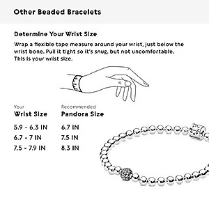 PANDORA Beads & Pave, Clear CZ