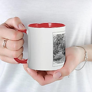 CafePress The Road Not Taken Mug Ceramic Coffee Mug, Tea Cup 11 oz