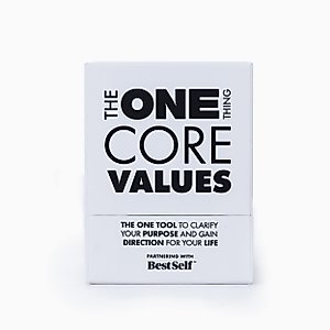 The ONE Thing A Powerful Self-Discovery and Personal Growth Tool Core Values Deck