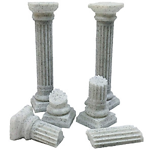 Extruded Gaming Roman Pillars