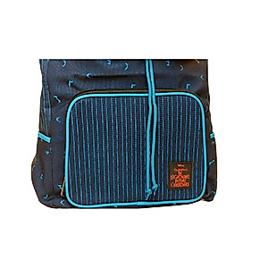 Loungefly Nightmare Before Christmas Boogie's Boys - Lock, Shock and Barrel Canvas Slouch Backpack