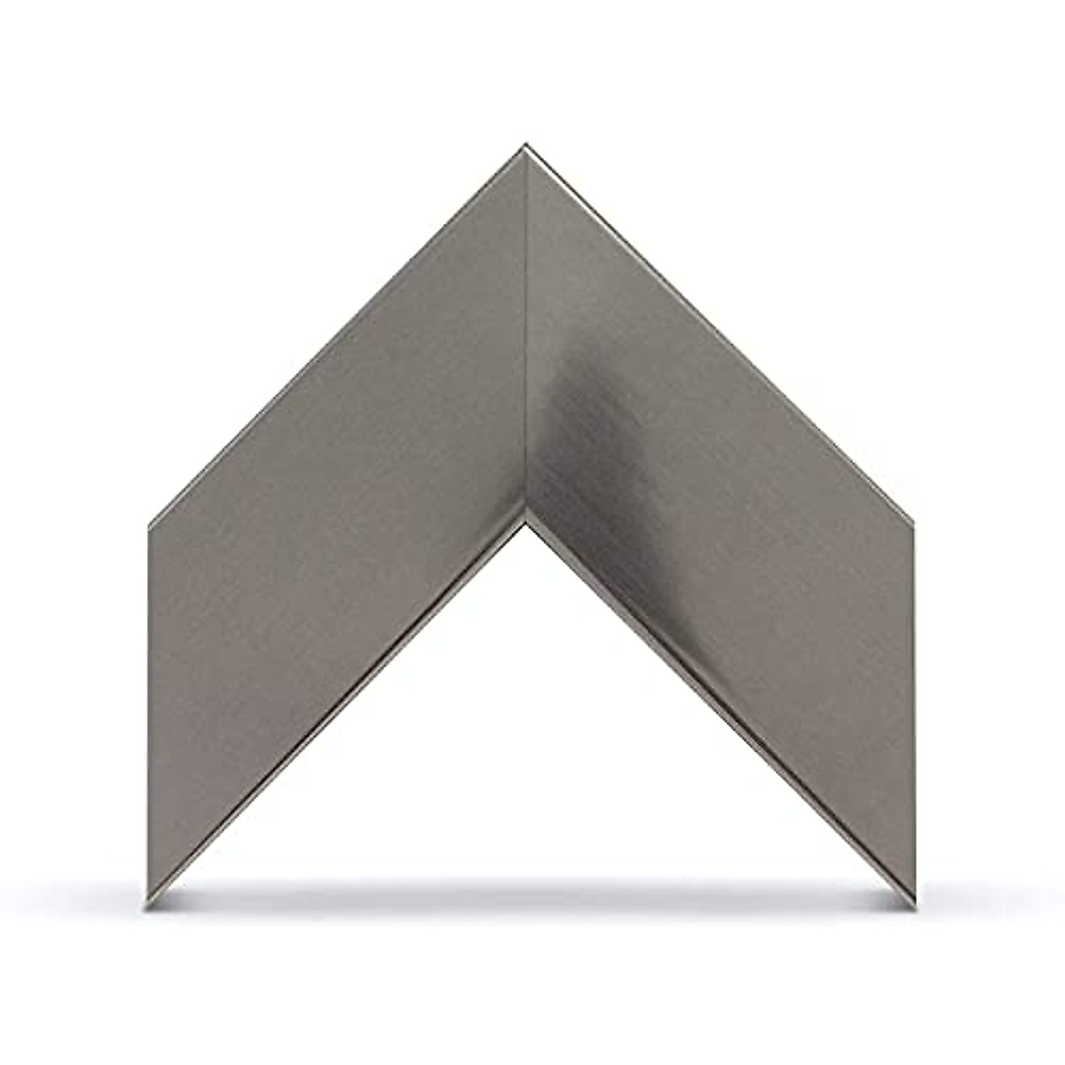 Deco TV Frames - Brushed Stainless Smart Frame Compatible ONLY with Samsung The Frame TV (55", Fits 2021-2023 Frame TV)