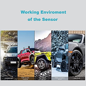 Ensun 68078861AA Tire Pressure Monitoring System (TPMS) Sensor 315MHz (Pack of 4)- Preprogrammed (Still Need re-Learn)
