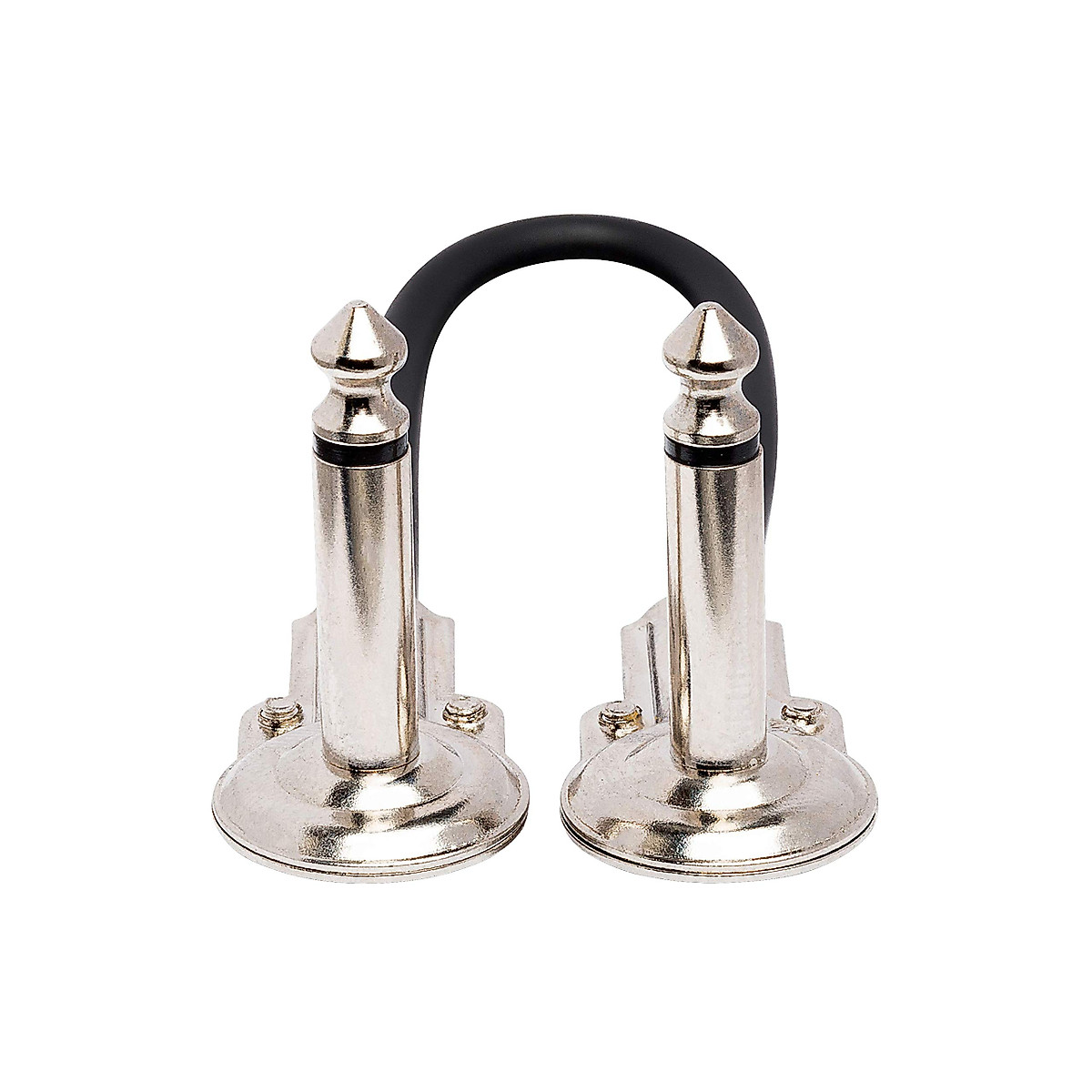 Hosa IRG-600.5 Low-Profile Right Angle Guitar Patch Cable, 6 Inch (6 Pieces) , Black