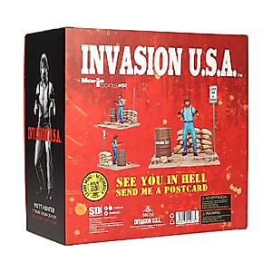 SD Toys Movie Icons: Invasion USA Matt Hunter Figure with Diorama