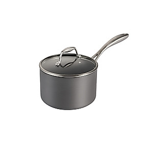 Tramontina Covered Sauce Pan Hard Anodized 3 Qt