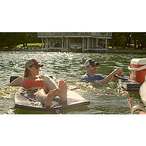 Gail Force Water Sports Connectable Mattress - Yellow