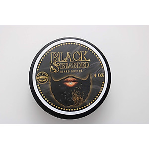 Black & Bearded Beard Butter: Beard Care for Black Men 4oz