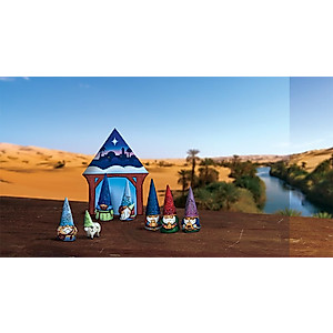 Enesco Jim Shore Heartwood Creek Small but Miraculous Gnome Christmas Pageant Scene Figurine Set, 3.125 Inch, Multicolor