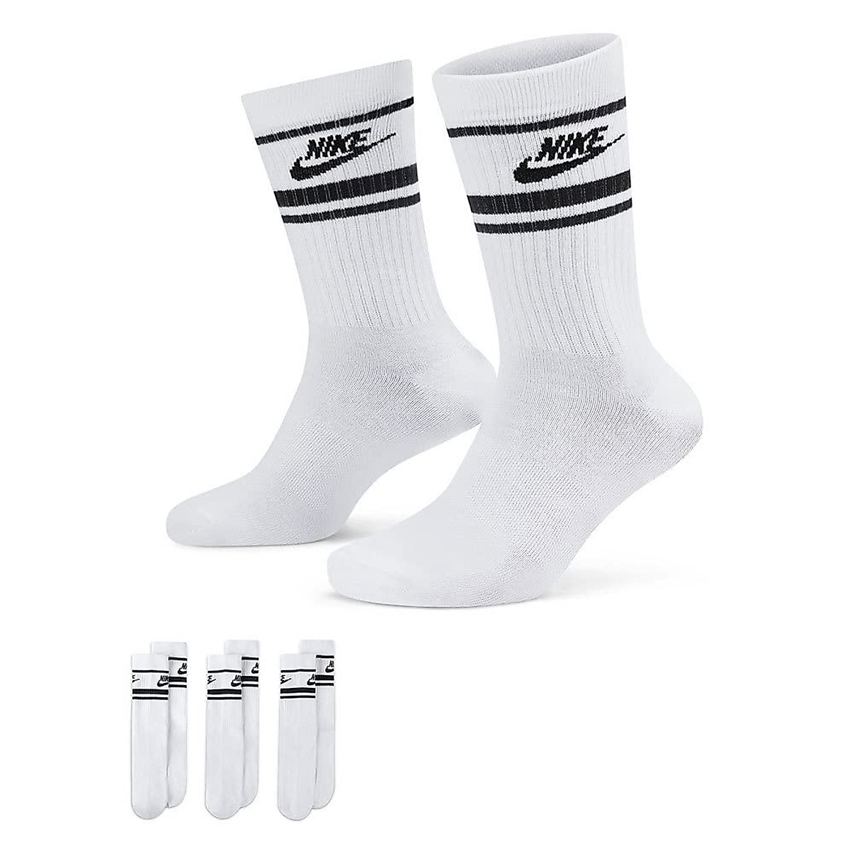 Nike Men's Classic, White/Black/Black, M