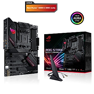 ASUS ROG Strix B550-F Gaming AMD AM4 ATX Motherboard with WiFi 6, PCIe 4.0, 2.5Gb LAN, HDMI 2.1, Aura Sync