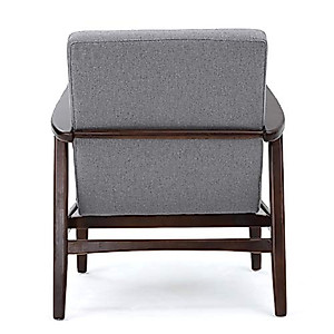 Christopher Knight Home Brayden Fabric Club Chair, Grey