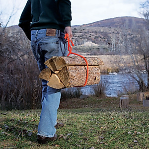 Nite Ize Gear Mega Twist Tie - 64-Inch - Reusable Gear & Zip Ties - Electric Cord Organizers - Cords - Bright Orange