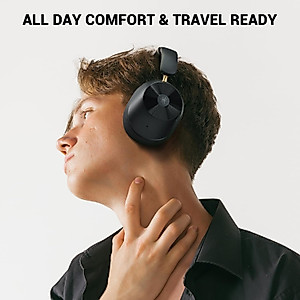 OneOdio Focus A5 Wireless Over-Ear Headphones, Hybrid Active Noise Cancelling, 75H Playtime, Hi-Res LDAC Wireless Audio, Bluetooth 5.4, Built-in Mic for Clear Calls, Low Latency Game Mode