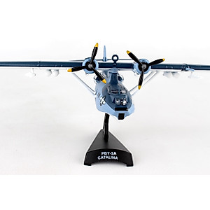 Daron Worldwide Trading Postage Stamp USN Pby5 Catalina 1/150 Airplane Model