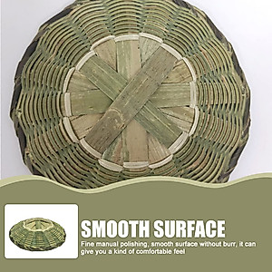 Cabilock Lid Storage Sushi Bowl Lid Chinese Steamer Chinese Wok Lid Enameled Cast Iron Skillet Steamer Basket Lid Skillet Lid Sushi Accessories Frying Pan Lid Stove Cover Rice