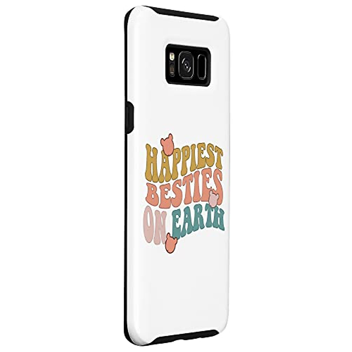 Galaxy S8+ Happiest Besties On Earth Cute Custom Park For Best Friends Case