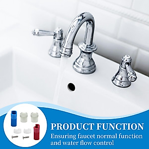 97479 Faucet Stem Extension Kit Compatible with Moen Monticello Widespread Bathroom Sink Faucet Part, Bathroom Faucet Cartridge Replacement Parts for Moen Stem Extension