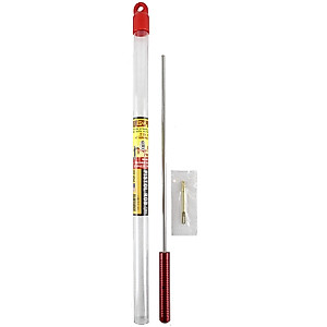 Pro Shot Products 12-Inch Pistol .22 Caliber and 7 Up Cleaning Rod, Brass (1PS-12-22/U)