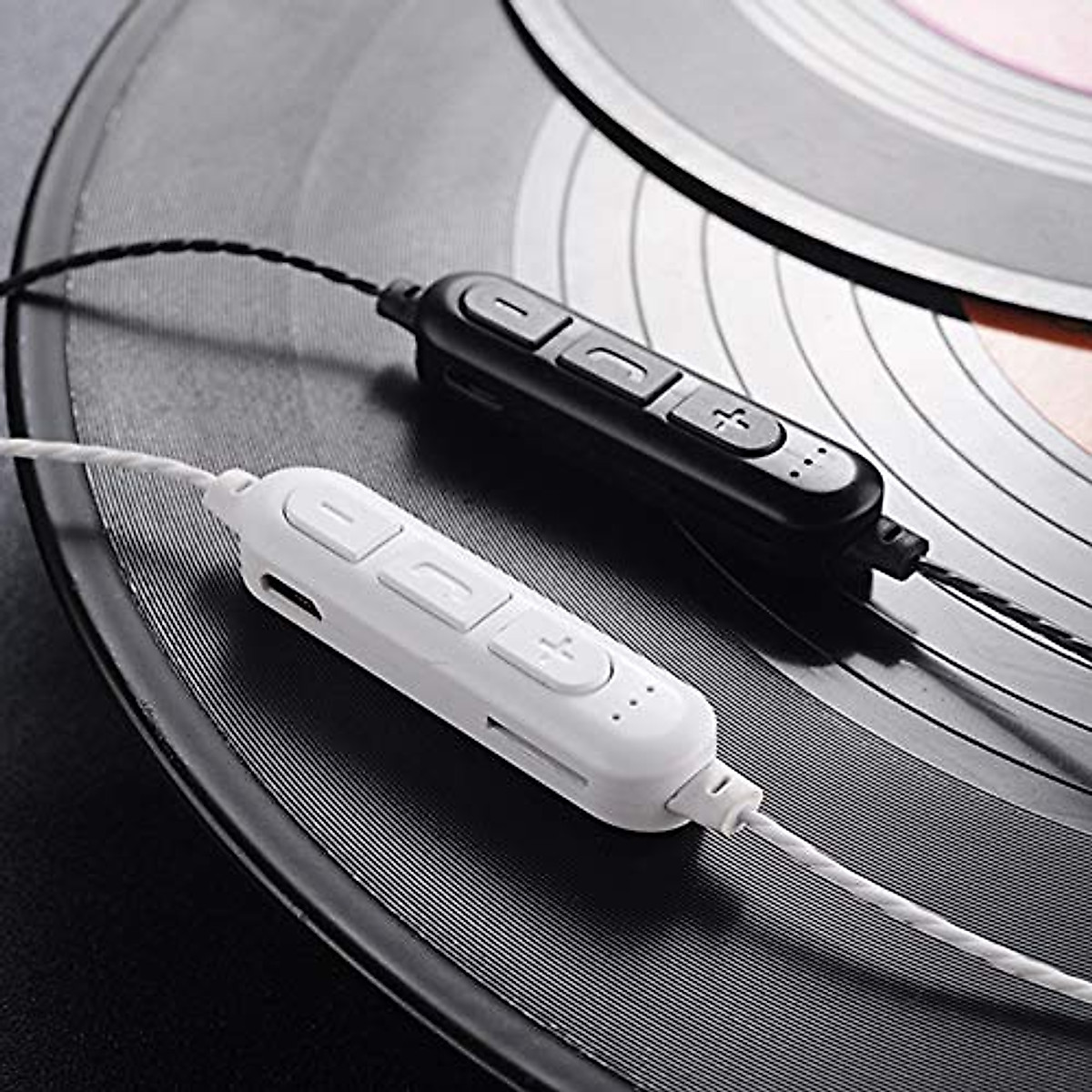 Heave Bluetooth 4.1 Neckband Earphones,in- Ear 6D Stereo Surround Sound HiFi Wireless Earphones,Waterproof Noise Cancellation Sports Headsets with Microphone Black