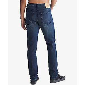 Calvin Klein Men's Slim Fit Jeans, Boston Blue Bla, 34W x 32L