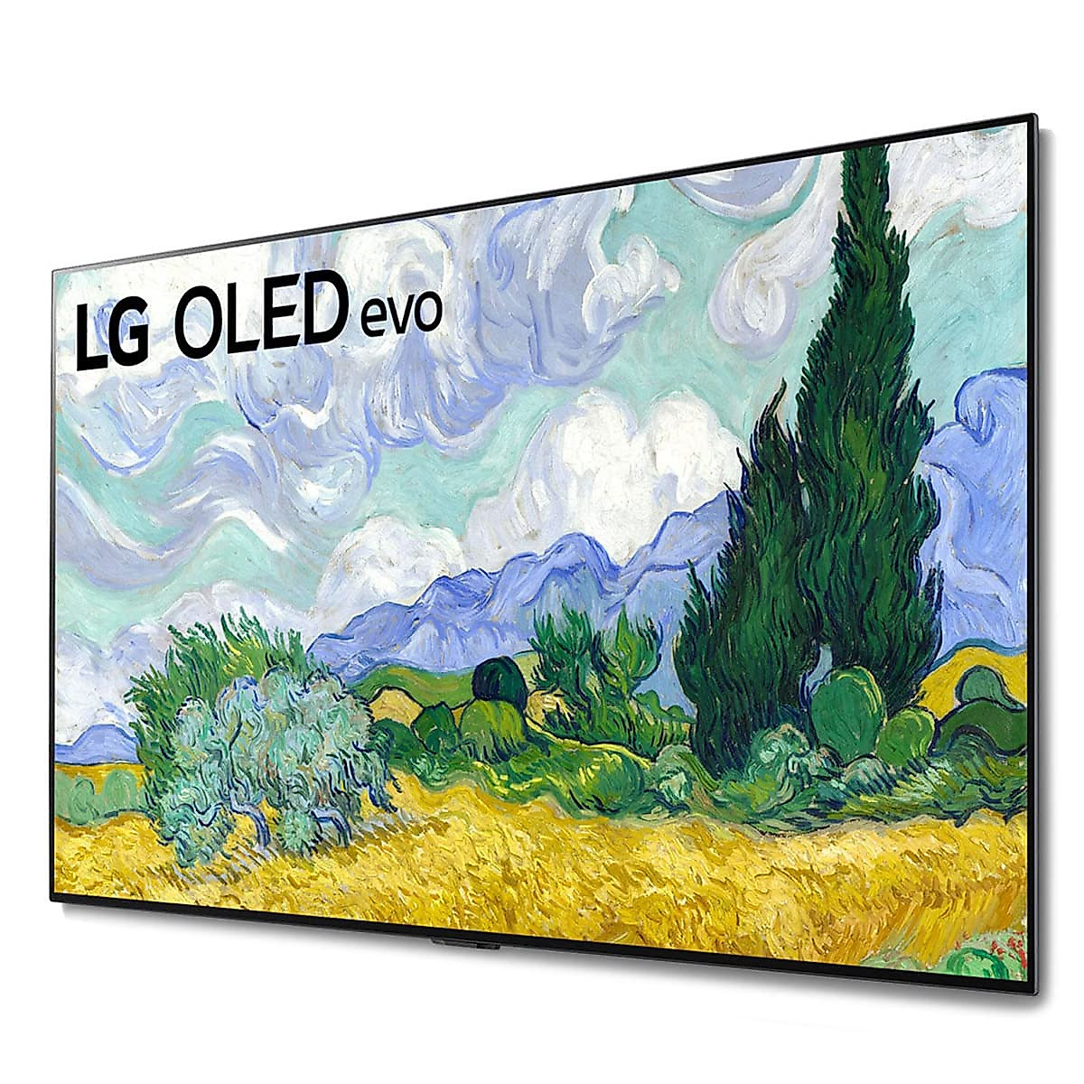 LG OLED G1 Series 65” Alexa Built-in 4k Smart OLED evo TV (3840 x 2160), Gallery Design, 120Hz Refresh Rate, AI-Powered 4K, Dolby Cinema, WiSA Ready (OLED65G1PUA, 2021)