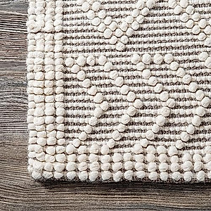 nuLOOM Natti Contemporary Trellis Area Rug, 8' 6" x 11' 6", Beige