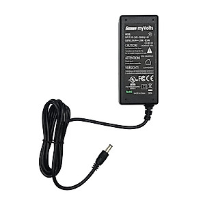 MyVolts 24V Power Supply Adaptor Compatible with/Replacement for Zebra ZD400, ZD410, ZD410D, ZD420, ZD420c Printer - US Plug