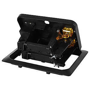 Zeafree Arcade Game Machine Two Entry Coin Door 2-SLOT Coin Door for Pinball Game Machine