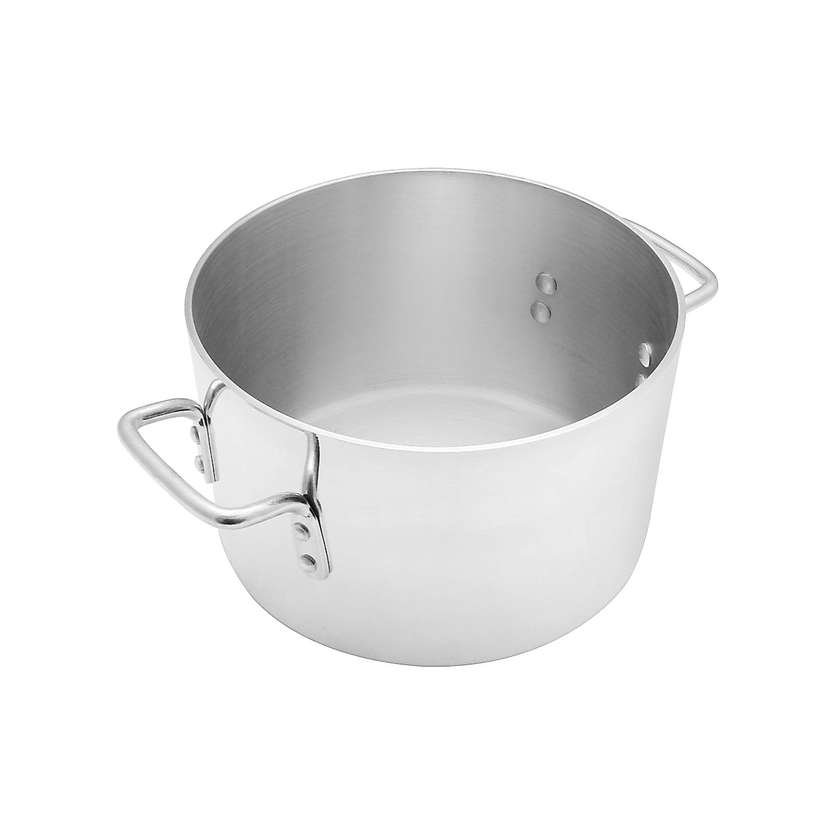 Thunder Group ALSKSU040 Sauce Pot, 40 qt, 18-1/4" dia. x 10-1/8"H, 2" handle, aluminum, mirror-finished, dishwasher safe, standard Electric, Gas Cooktop, Halogen Ready, NSF