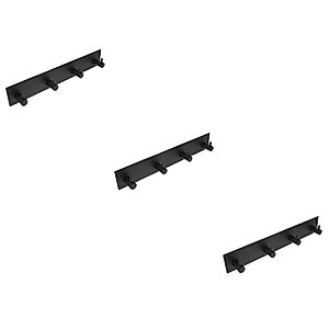 Zerodeko 3pcs Coat Hook Scarves Hook Towel Hooks for Hanging Door Hanging Rail Hanger Door Key Hanger Coat Mount Wall Mounted hat Hanging Door 304 Stainless Steel