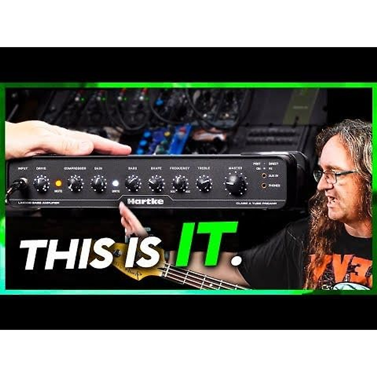 Hartke LX8500 800-watt Bass Head