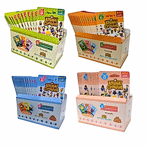 Animal Crossing Amiibo Cards Series 1 2 3 4 Set Bundle (72 Packs) (6 Cards Per Pack / 456 Cards)