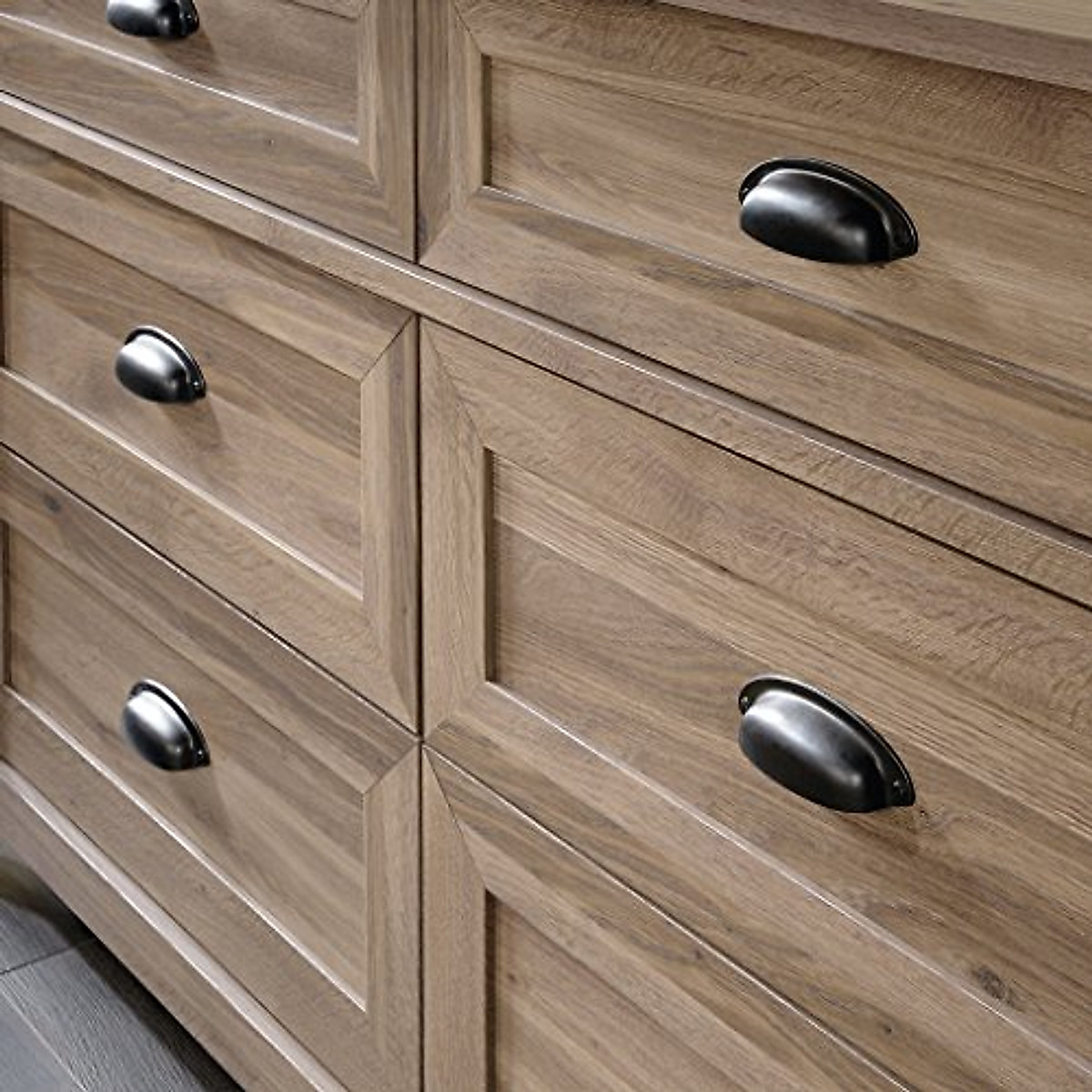 Sauder County Line Dresser, Salt Oak finish